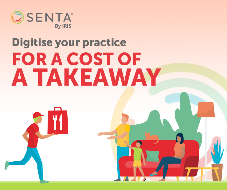 Digitise for the cost of a takeaway | Senta